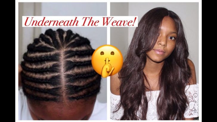 Braid Pattern For Middle Part Sew In Braid Pattern Middle Part Closure ...