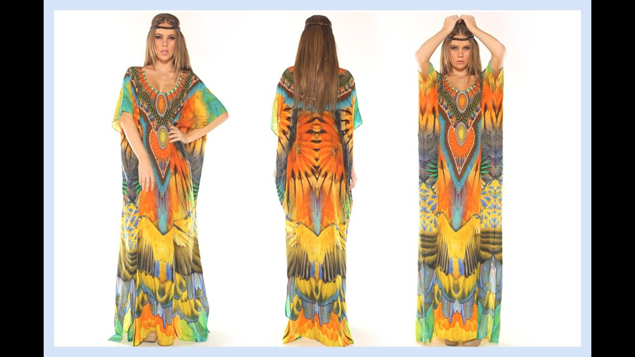 Caftan Sewing Pattern How To Make A Kaftan Dress Easy Sewing Cloths ...