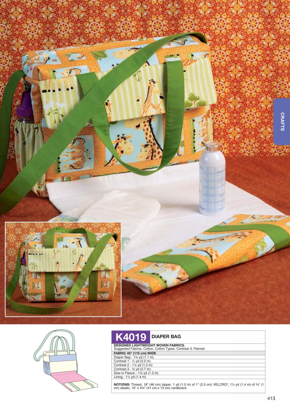 25+ Marvelous Image of Diaper Bag Sewing Pattern - figswoodfiredbistro.com