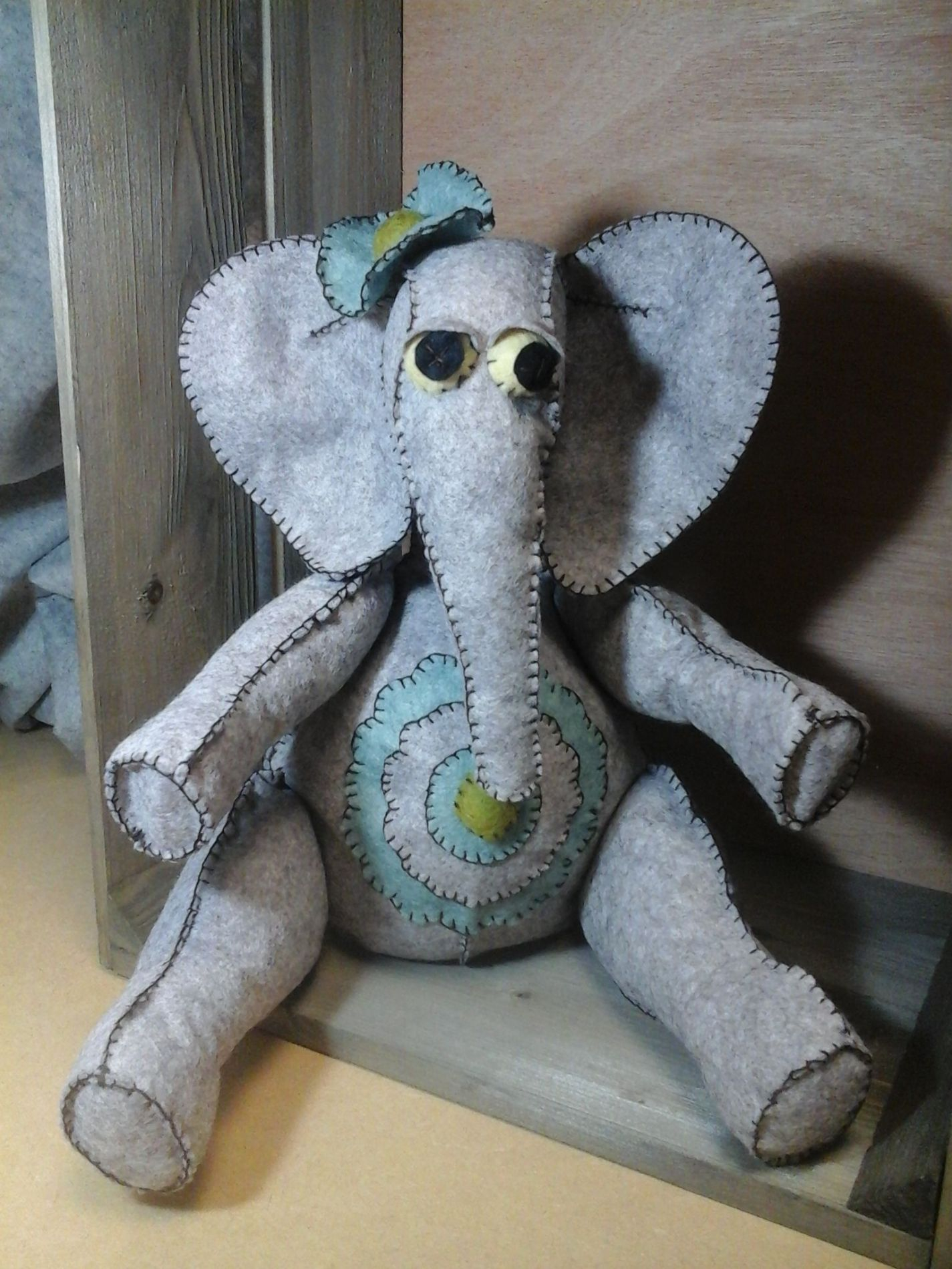 Elephant Sewing Pattern Enchanted Elephant Sewing Pattern ...