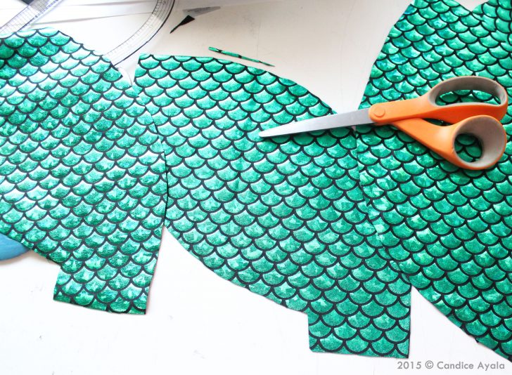Mermaid Tail Sewing Pattern I Made A Mermaid Tail Candice Ayala ...