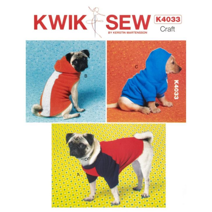 Sewing Patterns For Dogs Kwik Sew Dog Coat Pattern Discount Designer ...