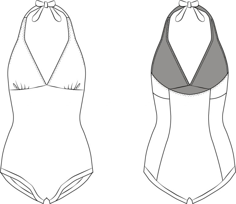 Swimsuit Sewing Patterns Swimsuit Sewing Pattern Sewing Knits Pinterest ...