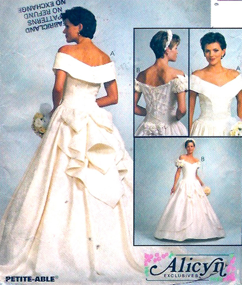 25+ Elegant Picture of Wedding Dress Sewing Pattern ...